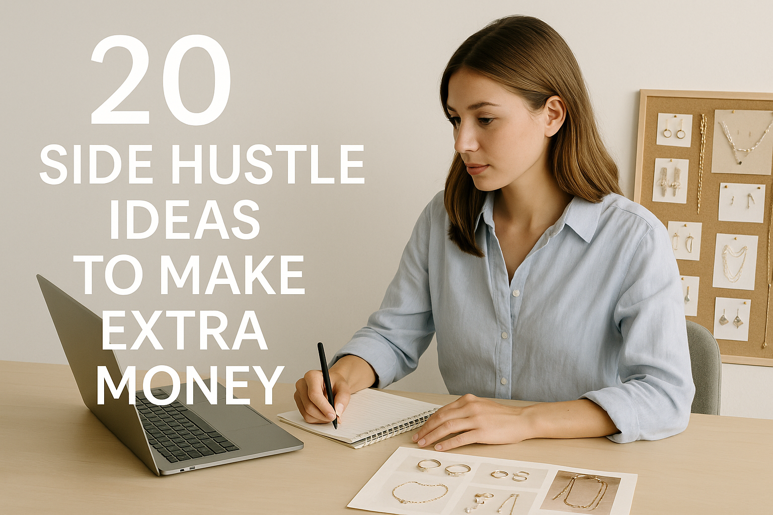 20 Side Hustle Ideas to Make Extra Money in 2025 | Own Your Bloom